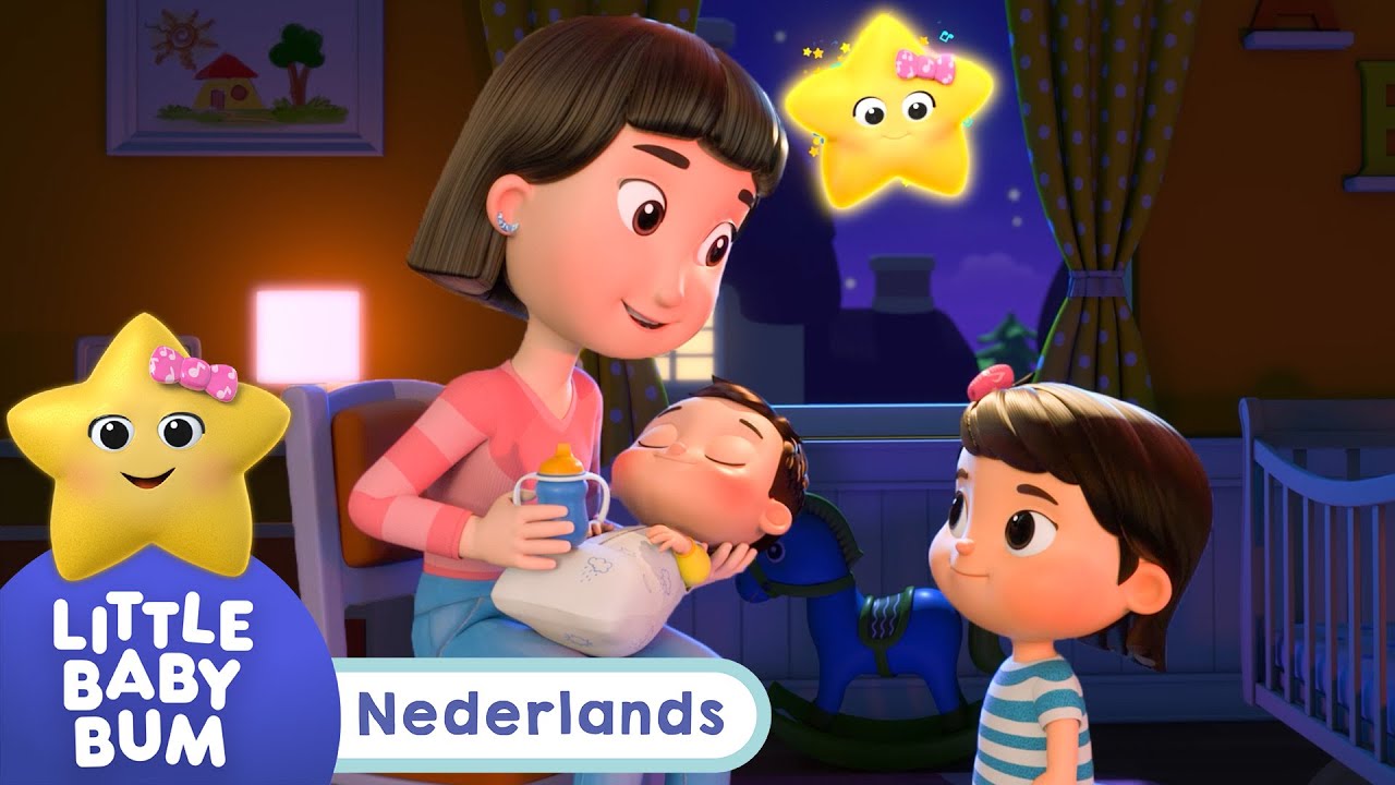 Twinkel Twinkel Kleine Ster Bedtijd Wiegeliedje | Little Baby Bum ...
