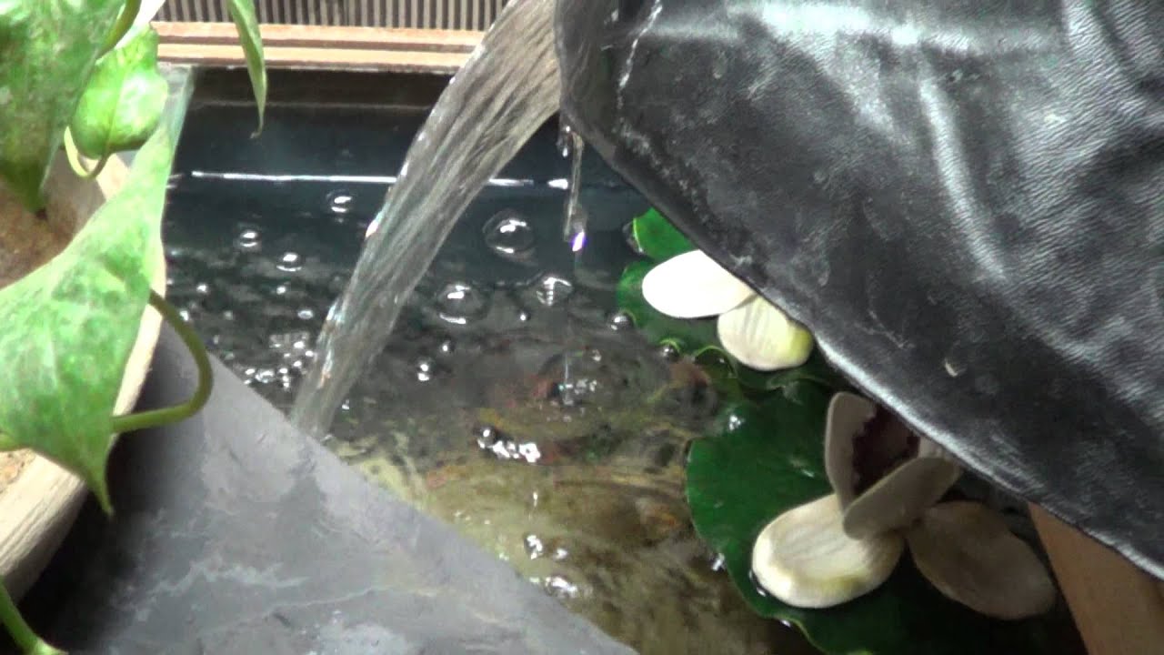 Fish Tank Waterfall - YouTube