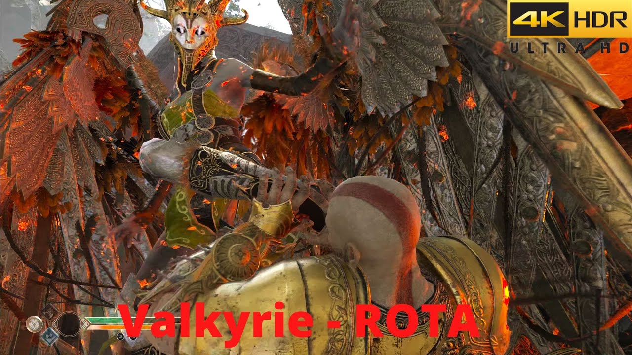 God of war Remastered - Valkyrie ROTA- 4k 60fps PS5 remastered - YouTube