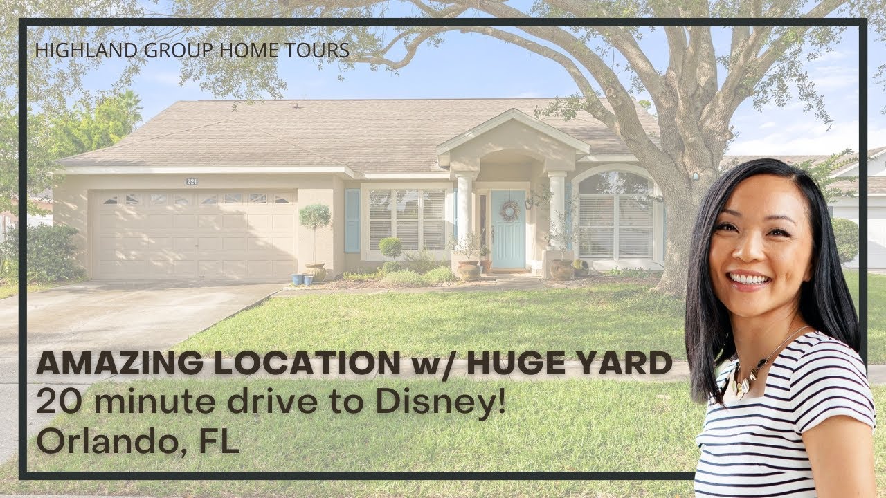NEW HOME TOUR! 4bd/2ba with 5TH BONUS ROOM and HUGE BACKYARD | Orlando ...