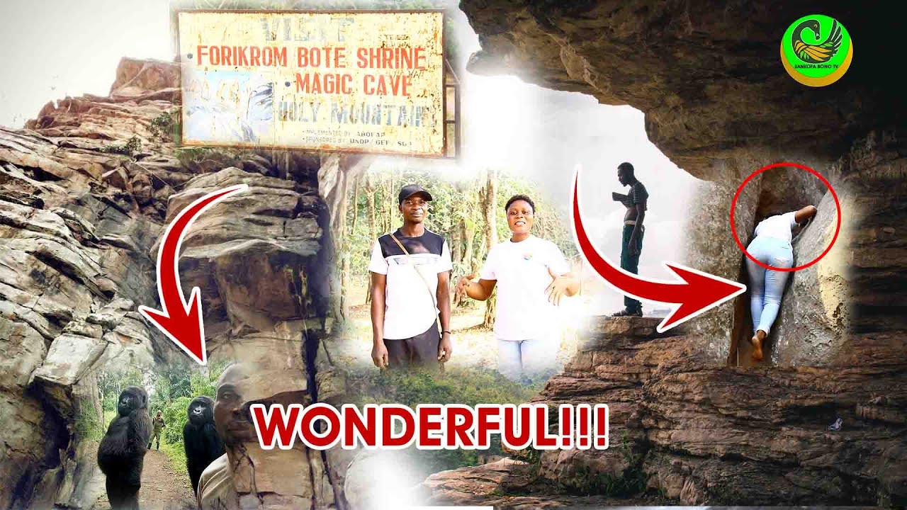 Ghana Tourist Attractions, A visit to Bote Shrine In Forikrom Bono East ...