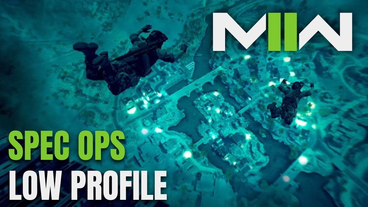 MODERN WARFARE 2 Spec Ops LOW PROFILE Mission SOLO Gameplay - YouTube