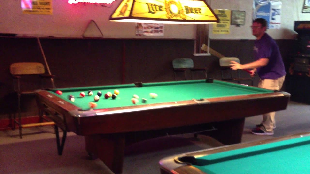 Breaking with the Worlds First 3D Printed Billiards Pool Cue - YouTube