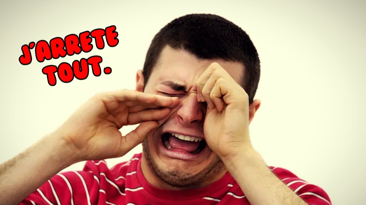 JE CRAQUE ET PLEURE EN PLEINE VIDÉO... - YouTube