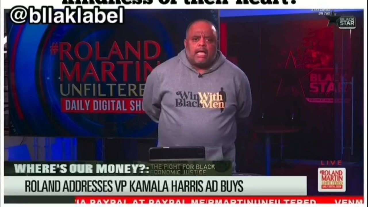 THE BLACK COMMUNITY'S PROBLEM WITH ROLAND TAKING DNC MONEY - YouTube