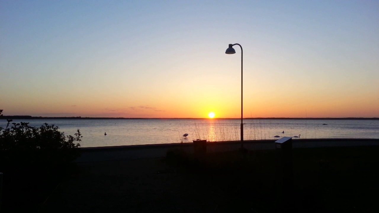Sunrise view from the Tchaikovsky's Bench in Haapsalu - YouTube