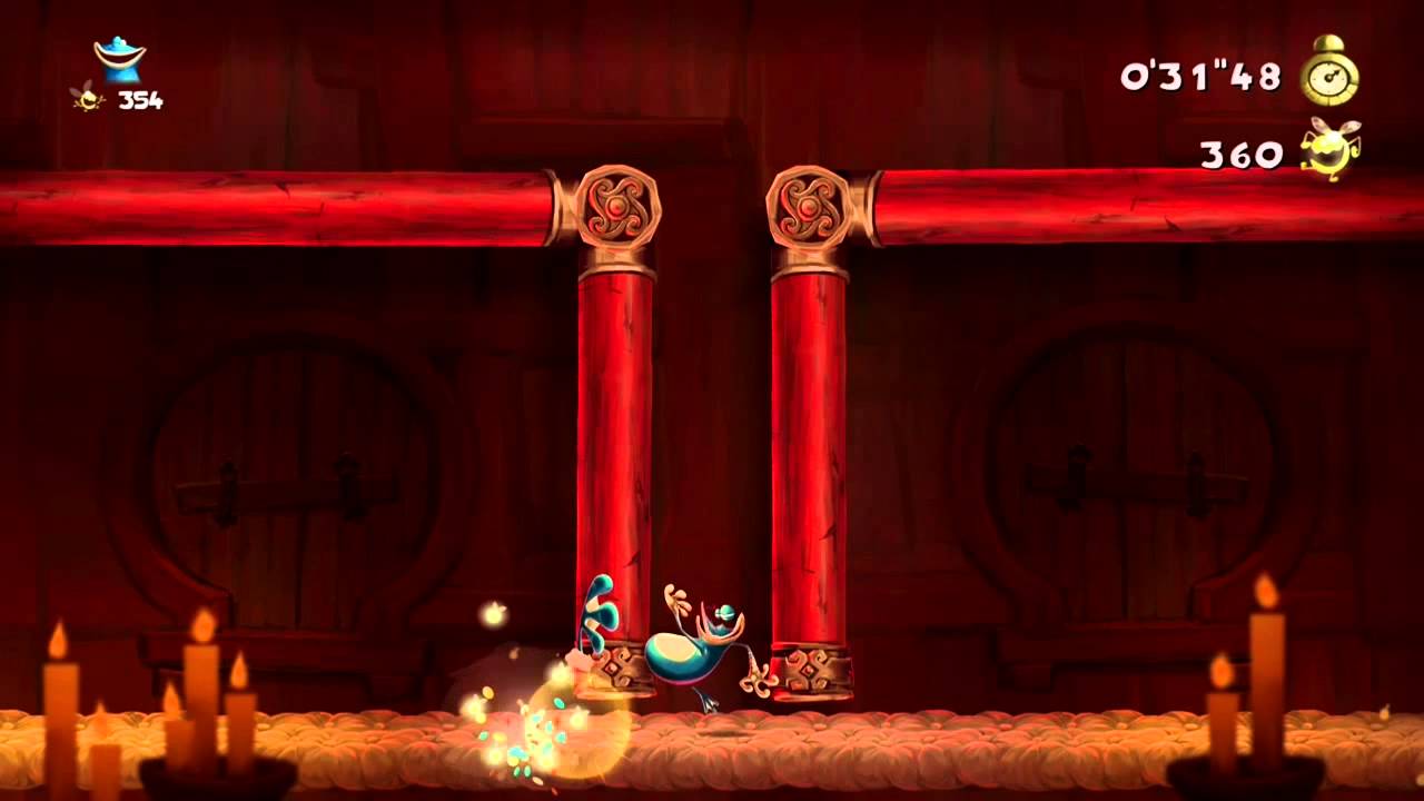 Rayman Legends Dojo 60 seconds 642 1st SOLO Xbox One - YouTube