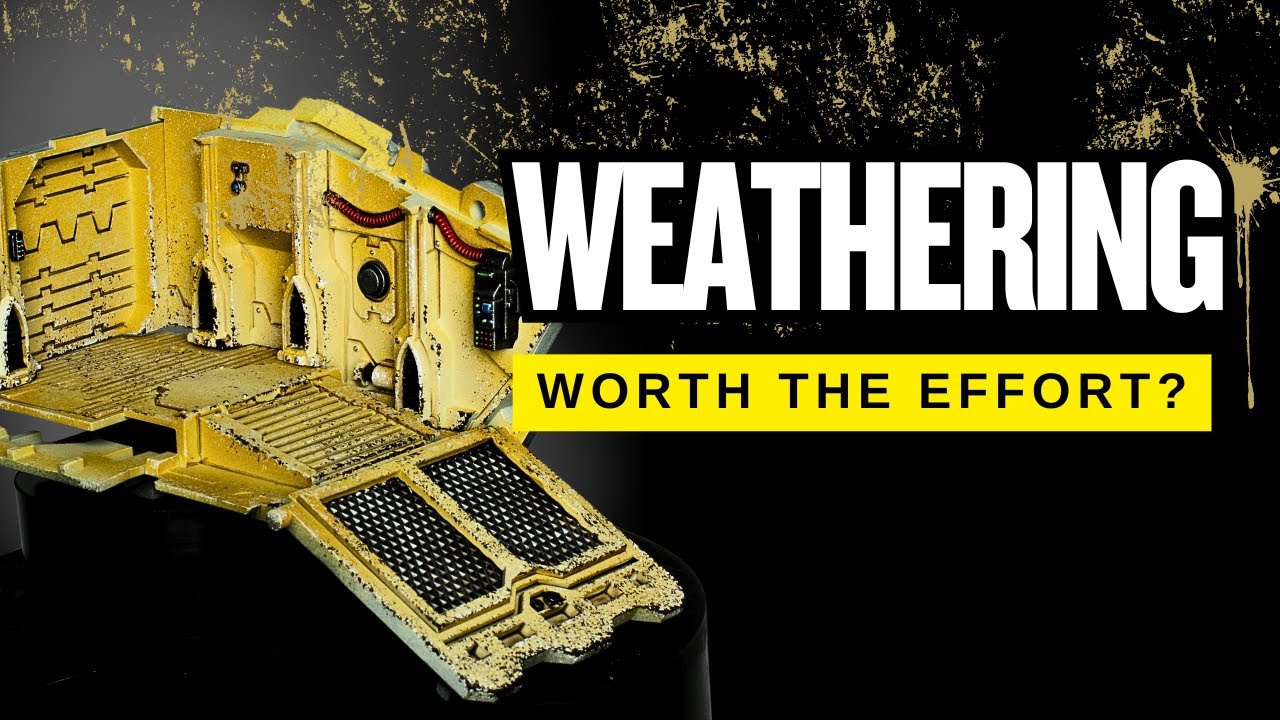 SIMPLE Weathering Technique for WARHAMMER Tanks - Painting Tutorial ...