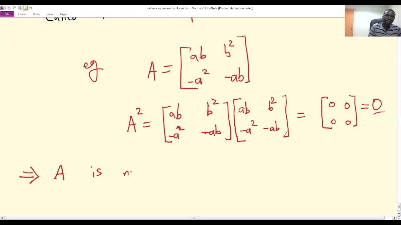 Complex Matrices Part 8 - YouTube