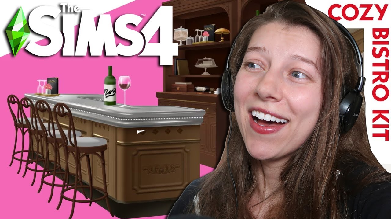 The Sims 4 Cozy Bistro Kit Review | OhcluckGames - YouTube