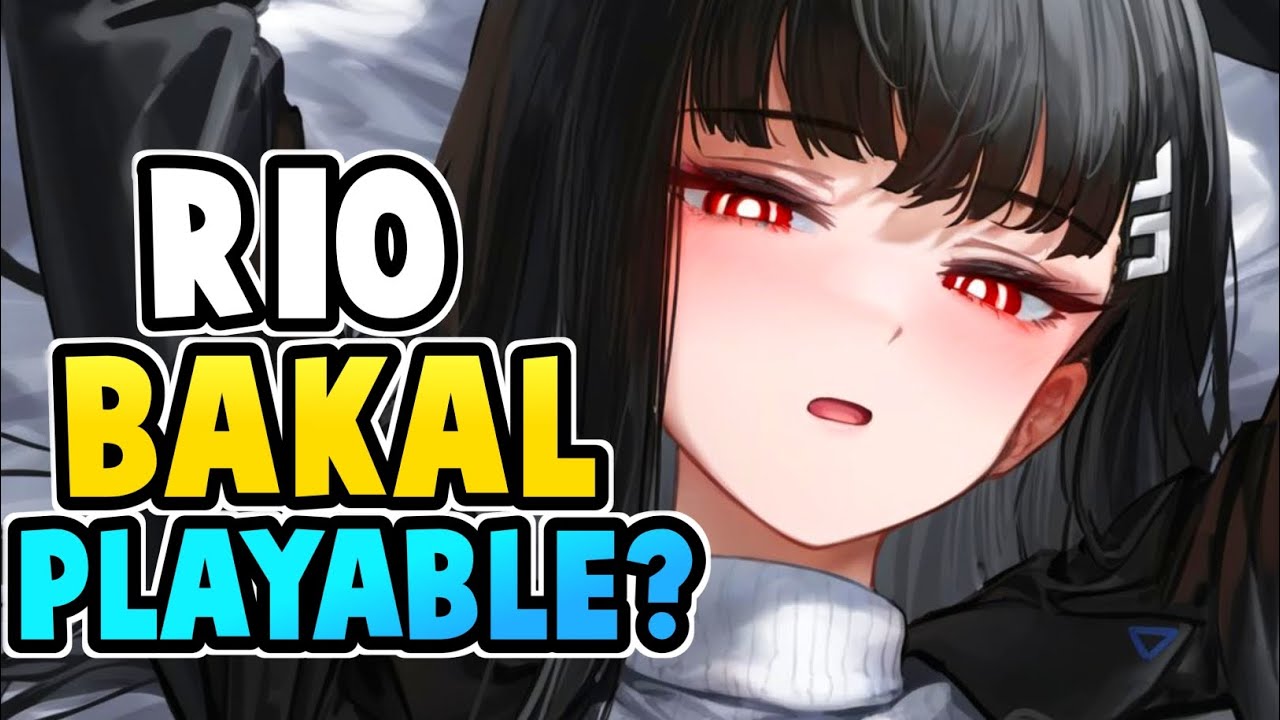 Bro Rio Playable Is Real Kah? Blue archive - YouTube