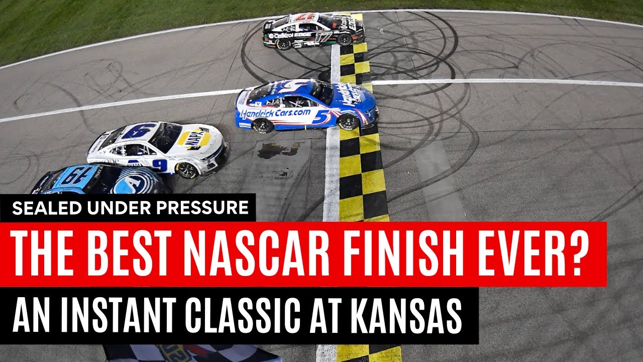 Sealed Under Pressure: The Best NASCAR Finish Ever? - YouTube