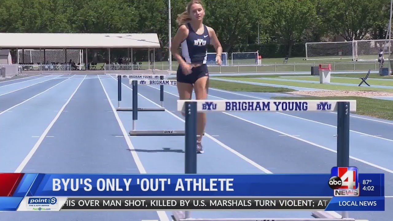 BYU track athlete comes out as bisexual - YouTube