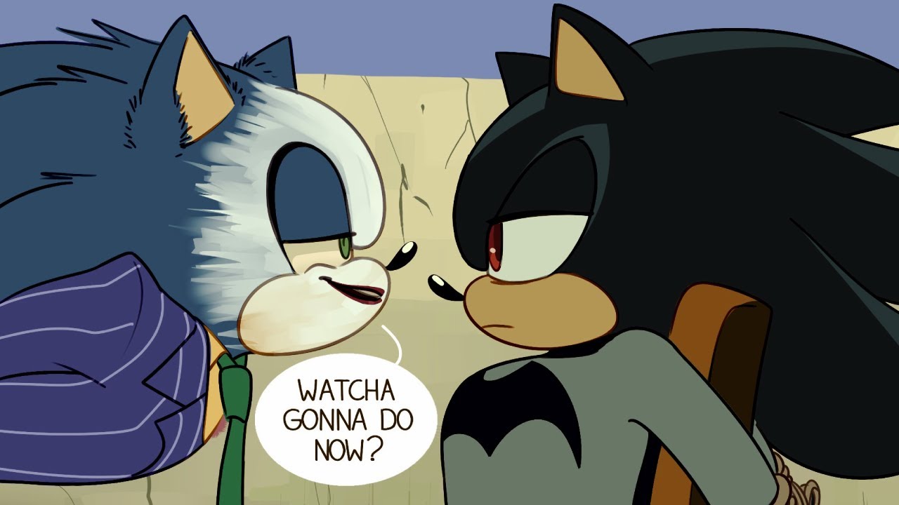 Batman (Shadow) 🆚 Joker (Sonic) • Sonic the Hedgehog • COMIC DUB - YouTube