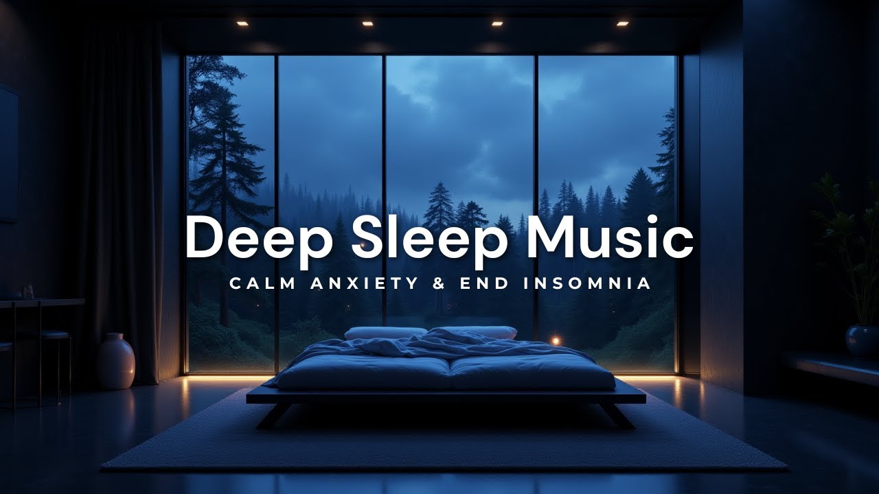 Sleep Deeply & Heal LOW Frequencies Binaural Beats to Calm Anxiety ...