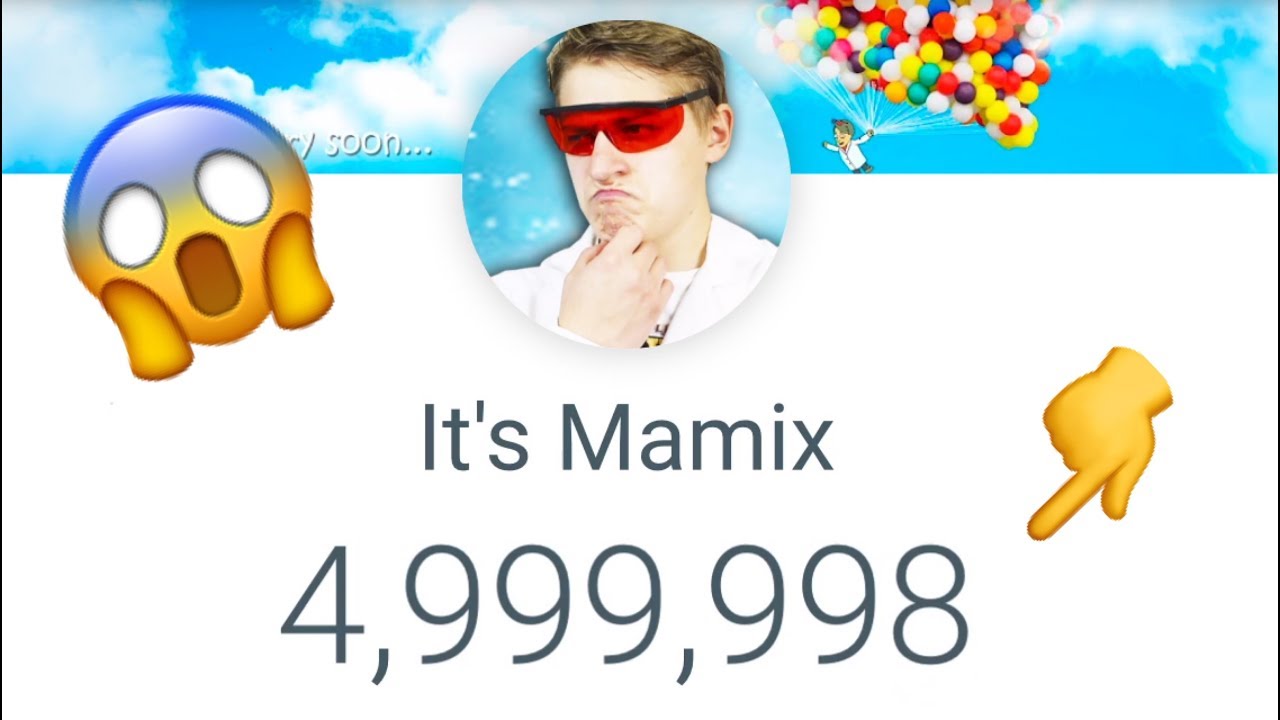 MAMIX ПРЕОДОЛЕЛ ОТМЕТКУ В 5 МИЛЛИОНОВ ПОДПИСЧИКОВ 🔥 - YouTube