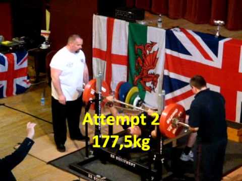 GBPF British bench press record - YouTube