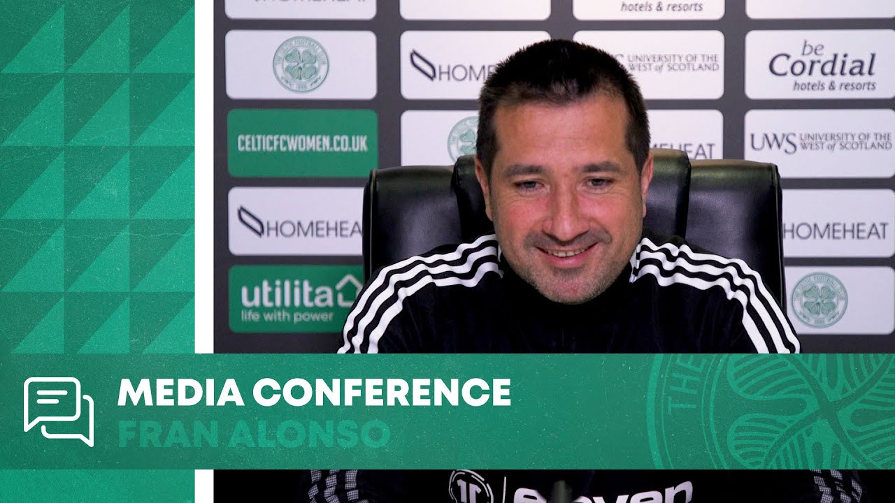 Full Celtic FC Women's Media Conference | Fran Alonso (10/12/21) - YouTube