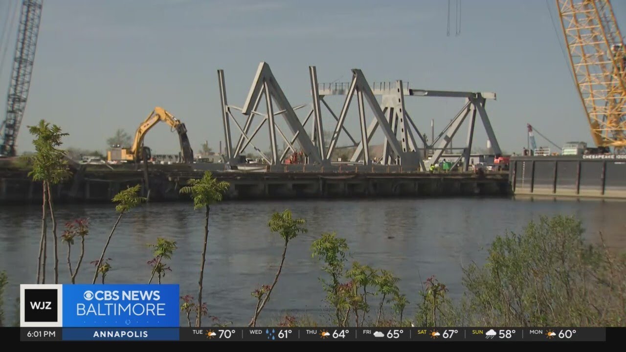 Fourth body recovered from Key Bridge collapse site - YouTube