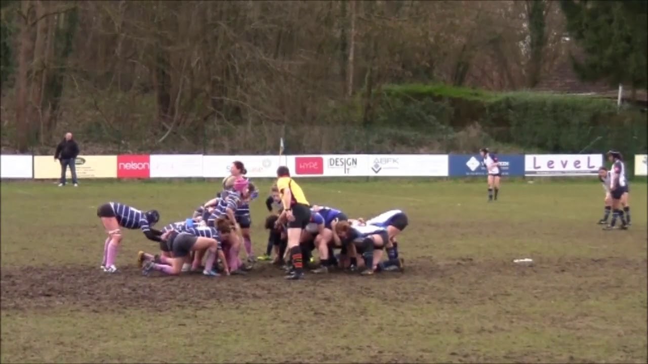 RCL Dames vs Bosvoorde 15/02/2O14 - YouTube