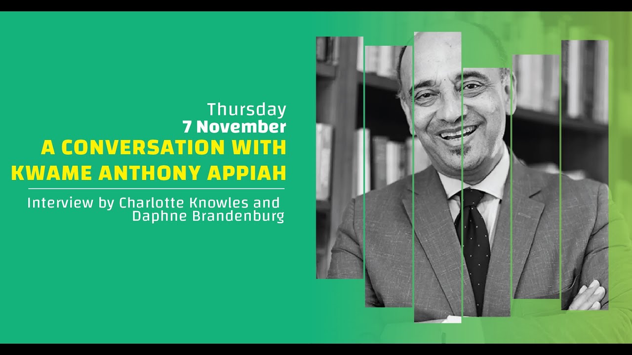 A Conversation with Kwame Anthony Appiah - YouTube