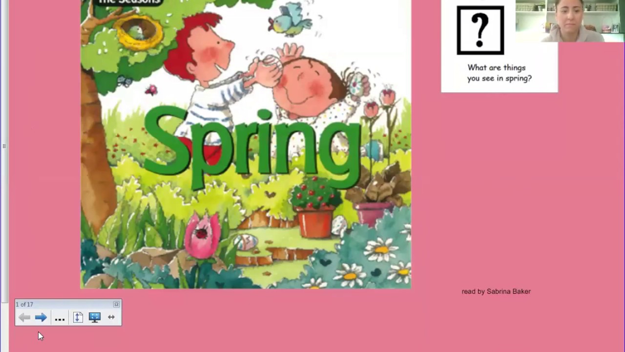 Spring Book read aloud - YouTube