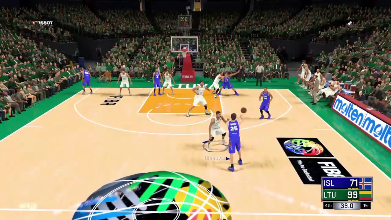 Fiba 2k17: Lithuania-Iceland - YouTube