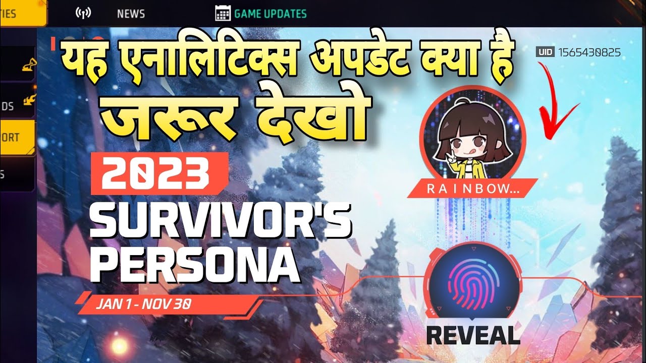 Free Fire Survivor's Persona Update || Free Fire Mein Aya Naya ...