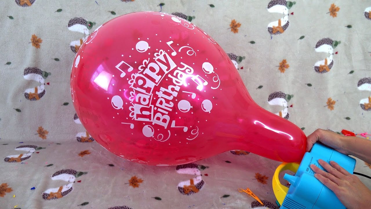 FUN PUMP TO POP BALLOON COMPILATION PART 1!!! #satisfying #asmr # ...