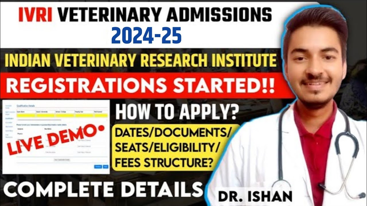 IVRI Counselling 2024 Started! How to apply? | Complete Information ...