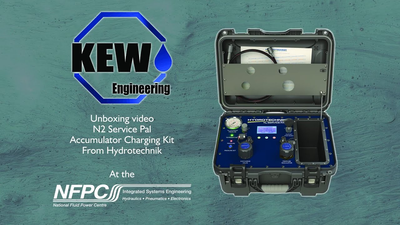 KEW Engineering unbox the Hydrotechnik N2 Service Pal digital Nitrogen ...