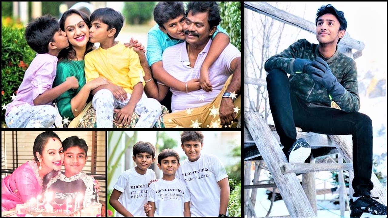 Preetha Vijayakumar Hari Cute sons photo Collection|TamilCineChips ...