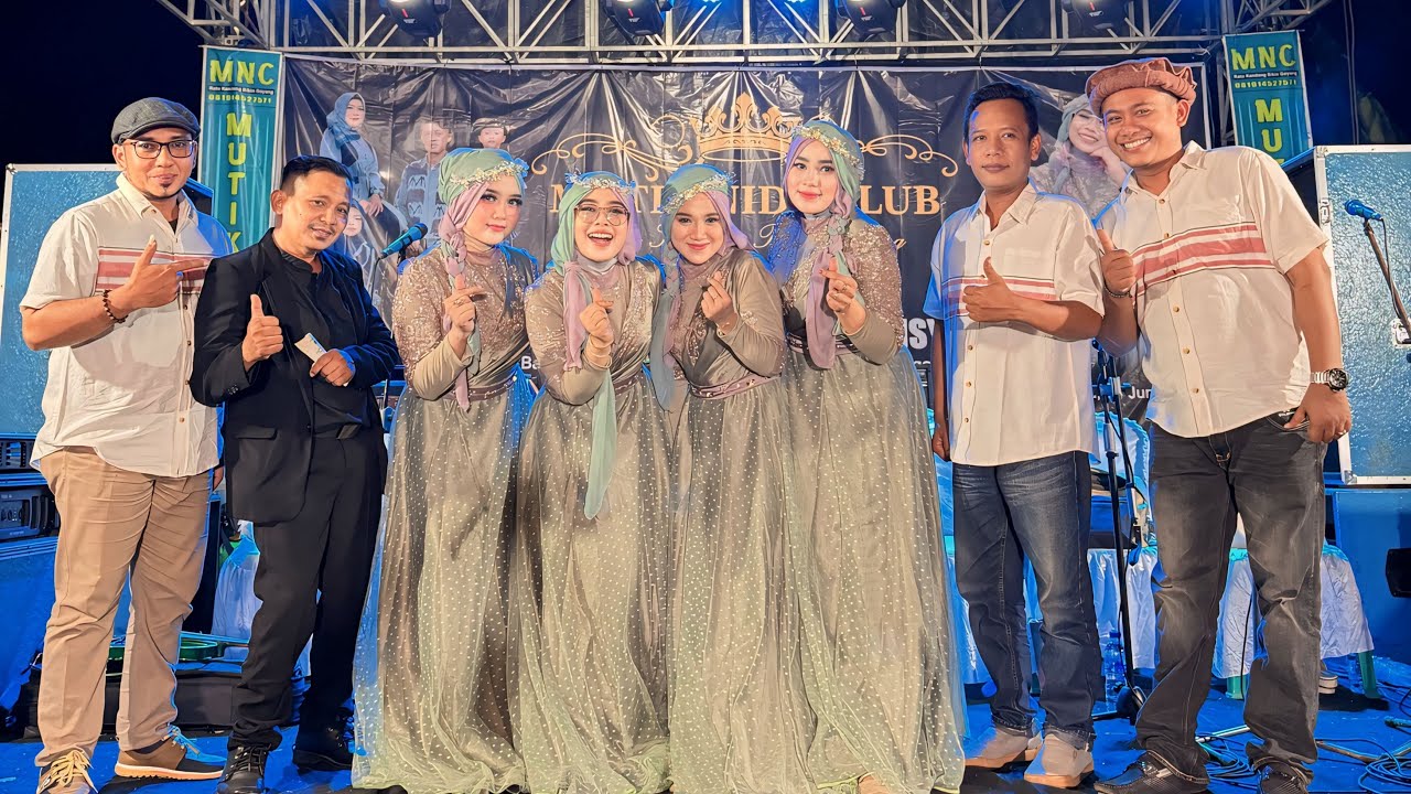 WALA UMRI - VOC NAJWA ZAITUN || MUTIK NIDA CLUB LIVE JEPARA (FULL ...