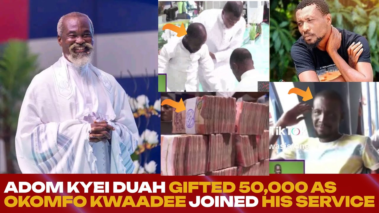 Eish-Adom Kyei Duah 50,000ghc to a Man who Snéâk to His Pulpit ...