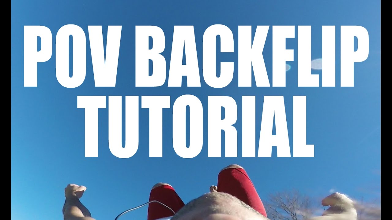 Backflip After Watching This Video | First Person How to - YouTube