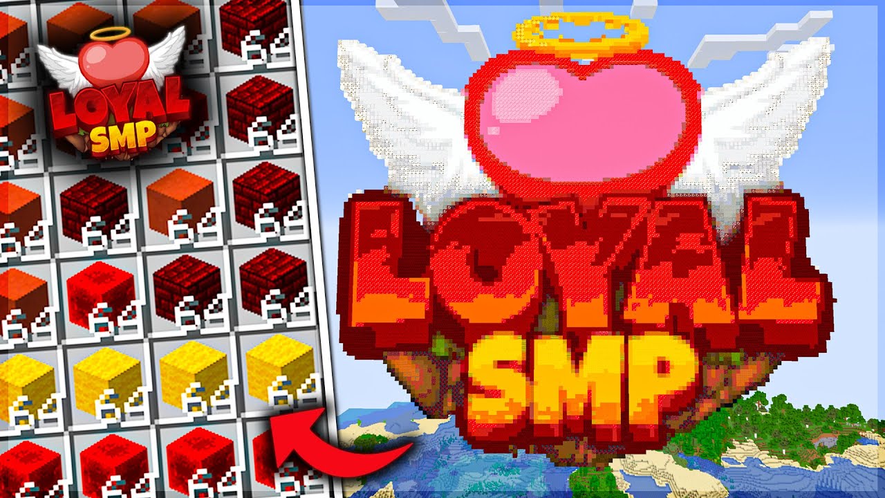 PIXEL ART in LOYAL SMP (LIVE) - YouTube