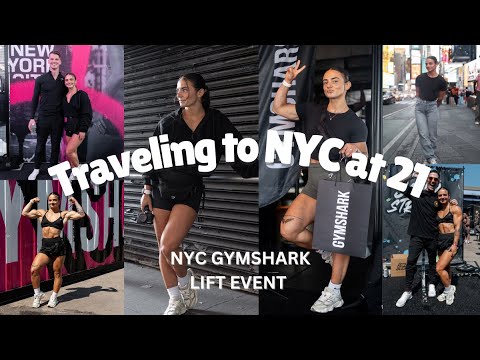 traveling to NYC: gymshark lift event + coffee + food☕️🗽 - YouTube