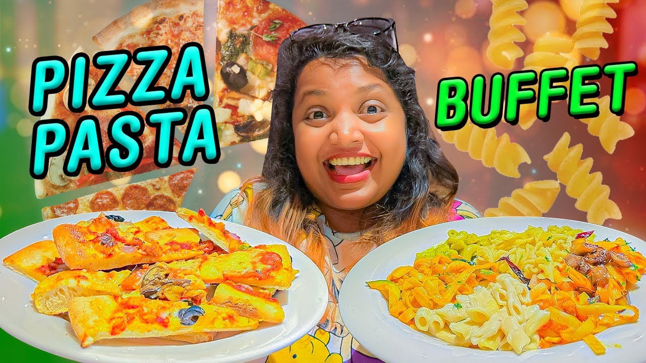 චීනෙන් තව බඩක් ඉල්ලුවා | Unlimited Pasta & Pizza Buffet | Amagi Aria - Negombo - YouTube