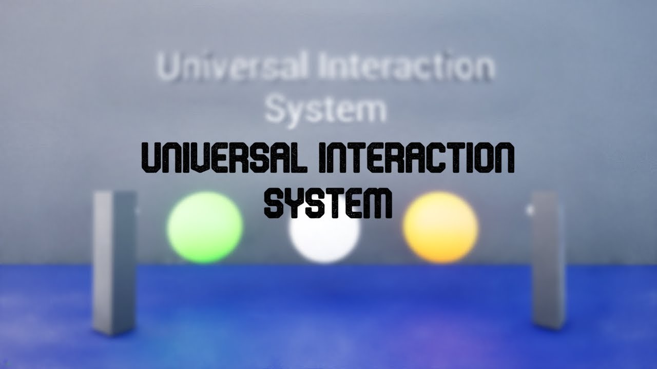 Universal Interaction System - Friendly Plugin Showcase - YouTube