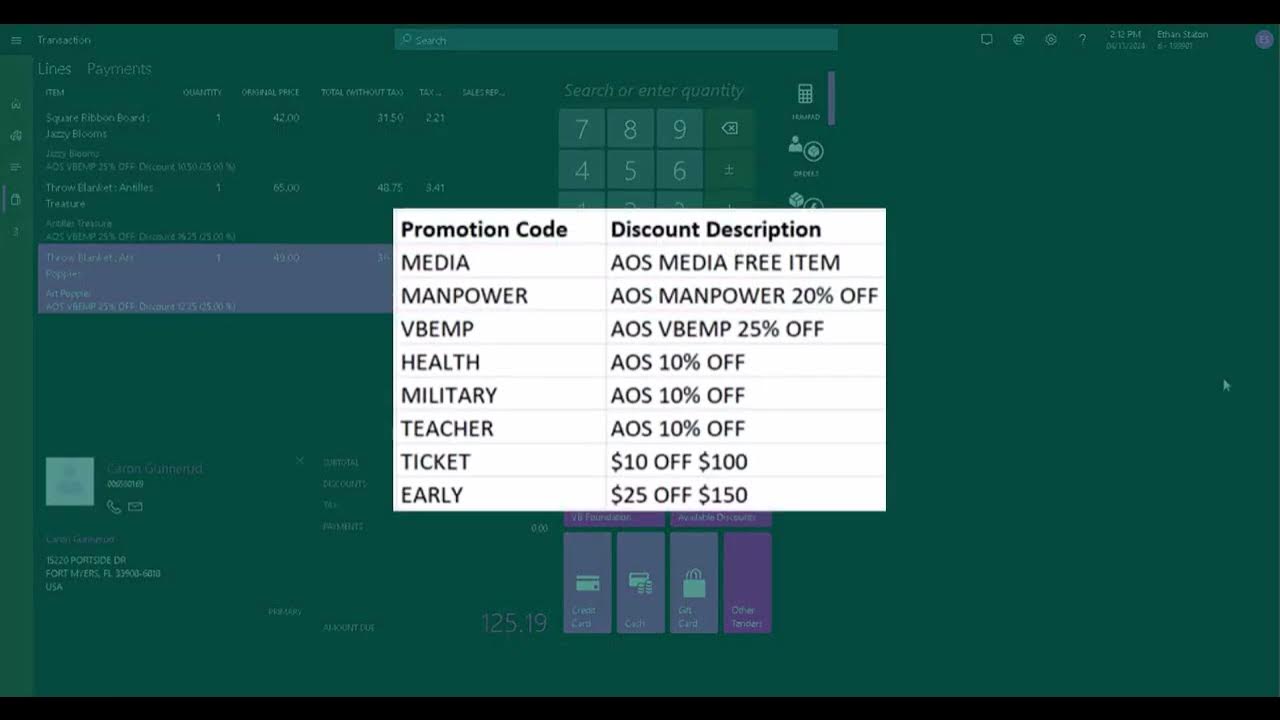 AOS POS Training Video PART 1 - YouTube