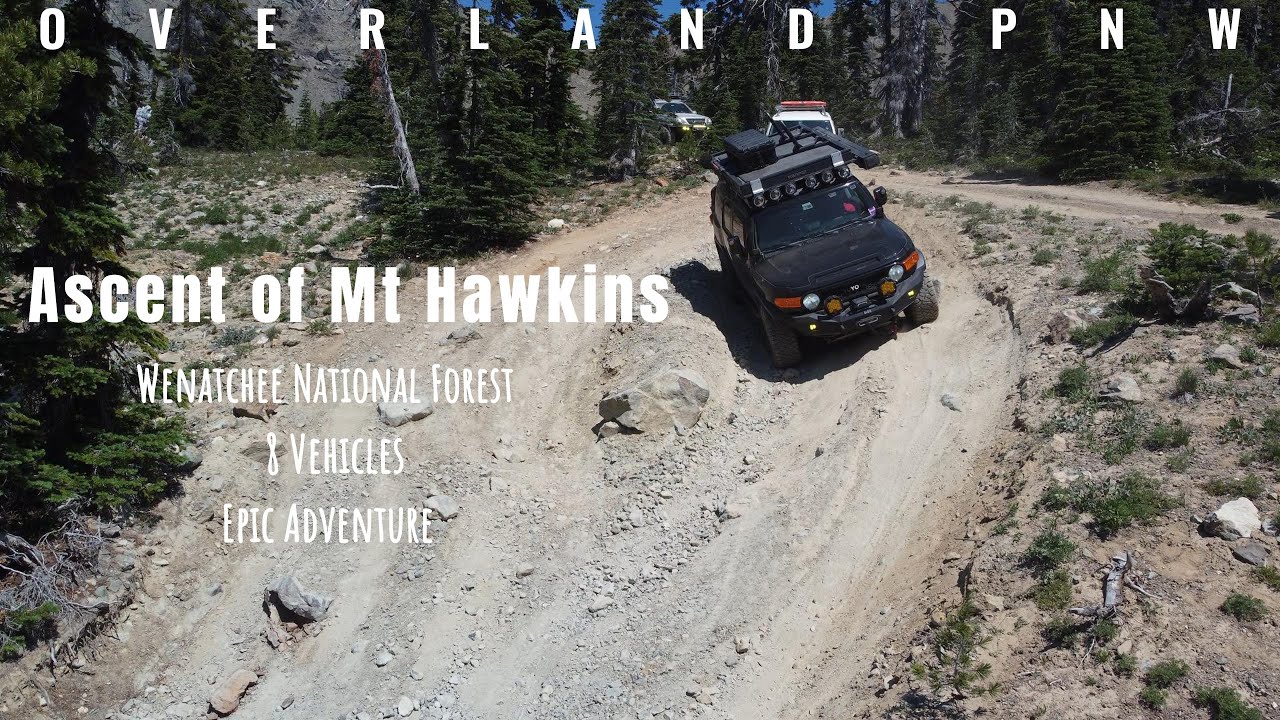 Amazing off-road trail to Hawkins Mountain. A sometimes-sketchy trail ...