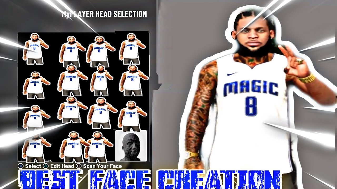 *NEW* BEST COMP FACE CREATION ON NBA 2K20 🩹 DRIPPY FACE CREATION 🏺 ...