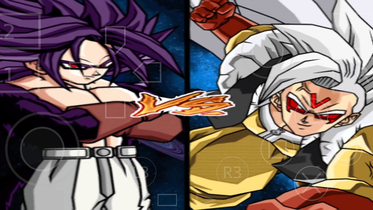 Trunks Super Saiyajin 4 Mystic Vs Gogetama Fusion Omni God Aleatorio ...