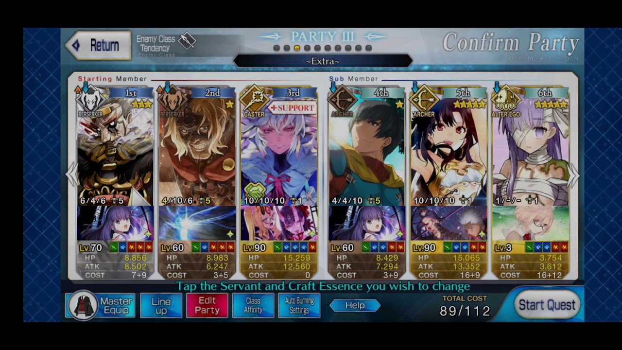 How to farm Training Grounds with minimal requirements FGO NA F2P Guide ...