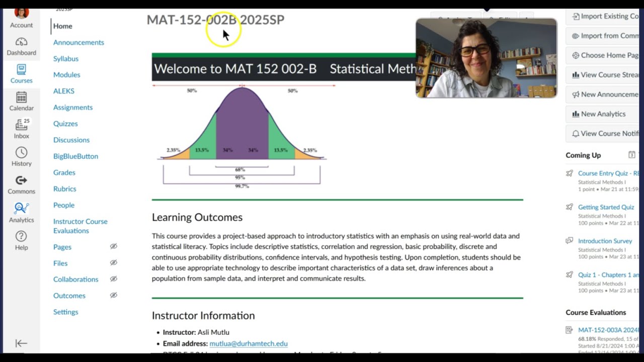 Course Intro Video SP 25 MAT152 002B - YouTube