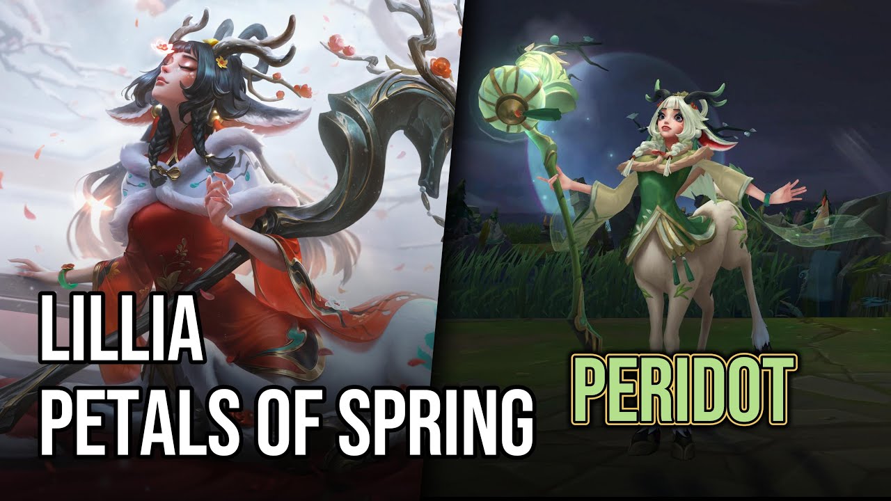 Petals of Spring Lillia Skin - Peridot | League of Legends | Chromas ...