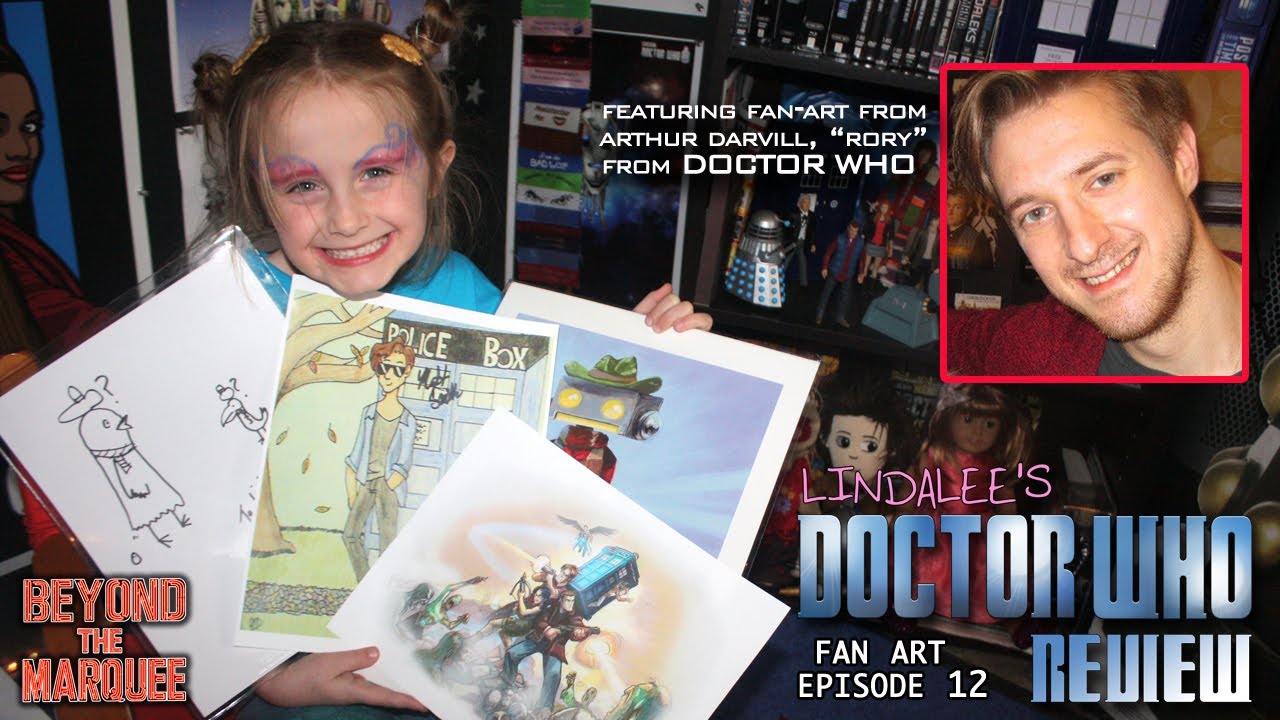 Doctor Who's Arthur "Rory" Darvill Draws for Lindalee on Fan Art Ep.12 ...