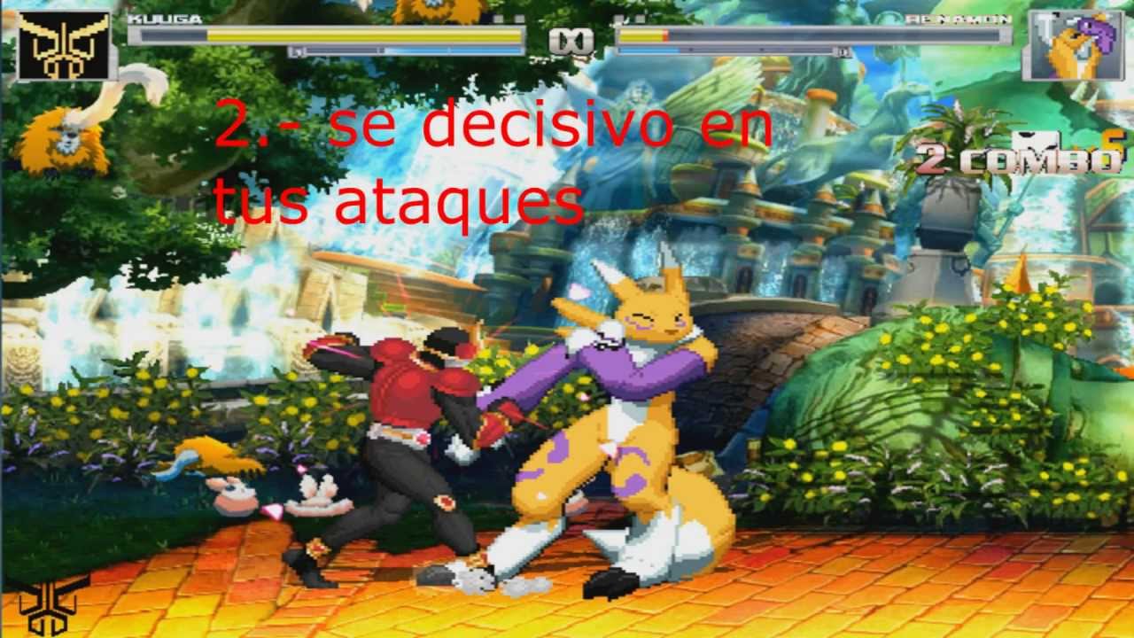 mugen game play #1:Kuuga vs Renamon[Torneo de HeadBanger] - YouTube