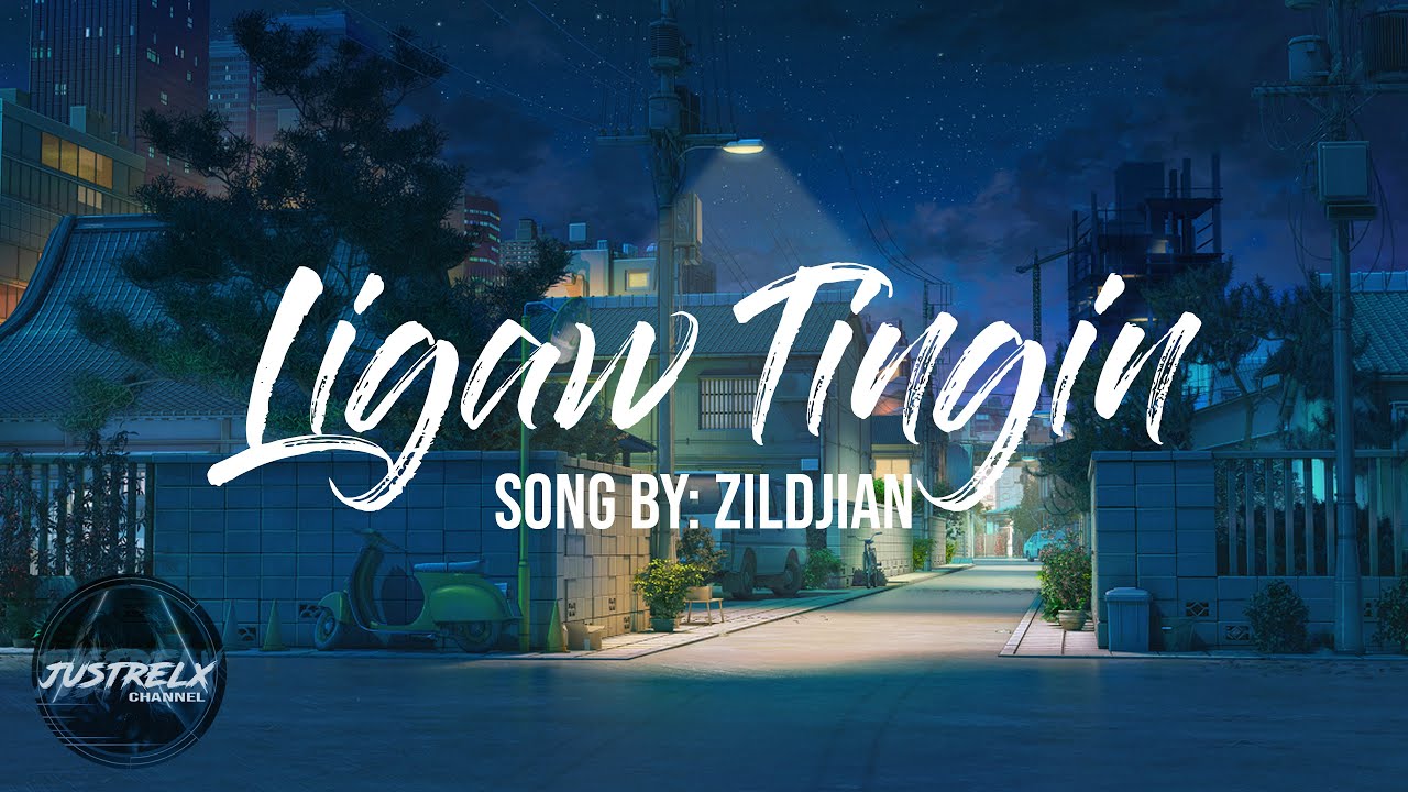 LIGAW TINGIN - Zildjian (Lyric Video jstrelx) - YouTube