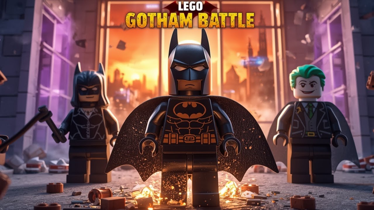 💫 Robin Saves Batman – LEGO Gotham’s Heroic Moment! 🦸‍♂️🦇 - YouTube